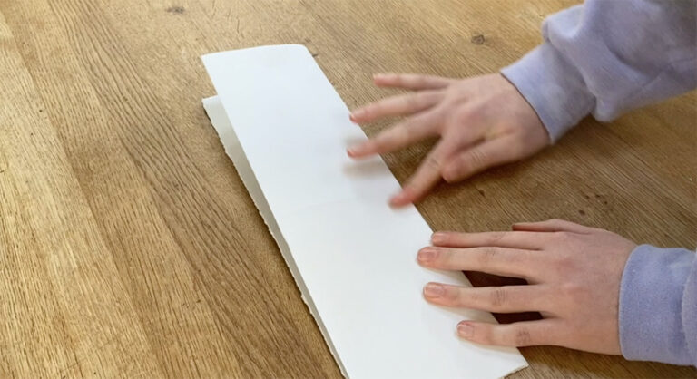 Making a Simple Folded Sketchbook
