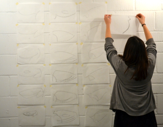 Minimalising: Using Simple Line Drawings to Explore Sculptural Form
