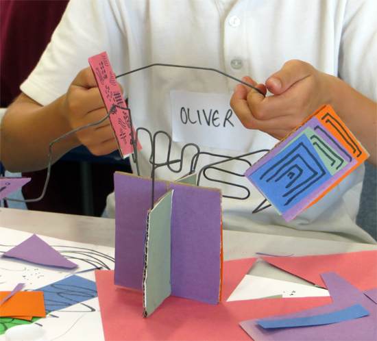 Inspired by Miro – Collage, Automatic Drawing, & Sculpture