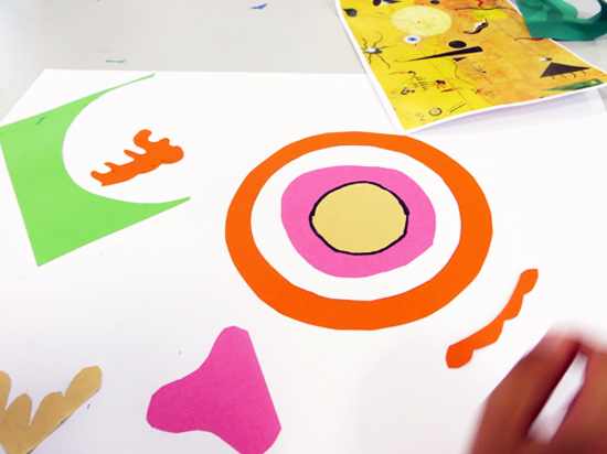 Inspired by Miro – Collage, Automatic Drawing, & Sculpture