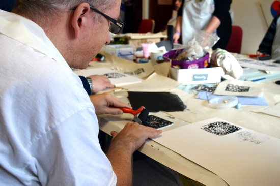 Red to Green: Block Printing