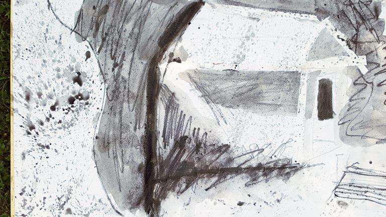 Pathway: Mixed Media Land And City Scapes