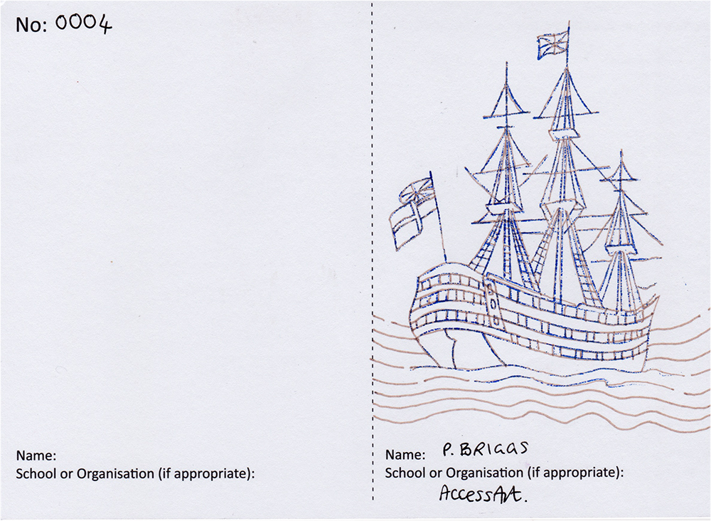 The Two Halves Drawing Project by AccessArt
