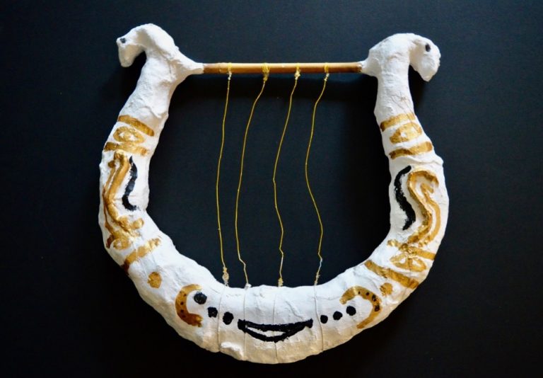 Making a Lyre Inspired by the Ancient Greeks