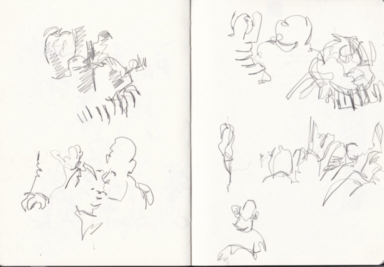 Drawing in the Dark: Developing a Visual Language