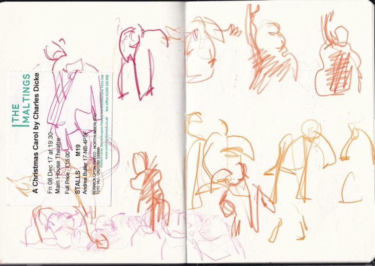Drawing in the Dark: Developing a Visual Language