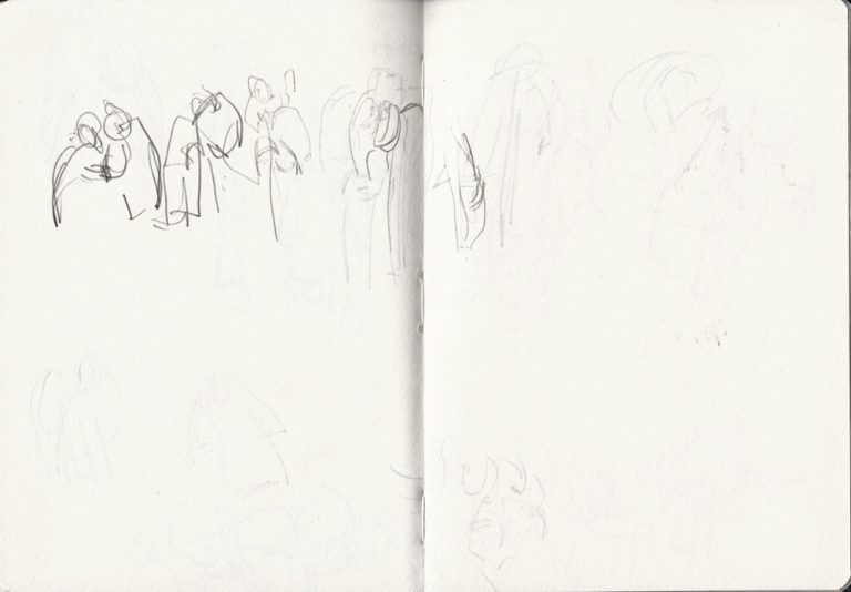 Drawing in the Dark: Developing a Visual Language