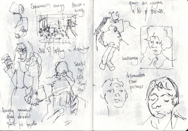 Drawing in the Dark: Developing a Visual Language