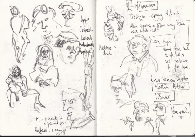 Drawing in the Dark: Developing a Visual Language