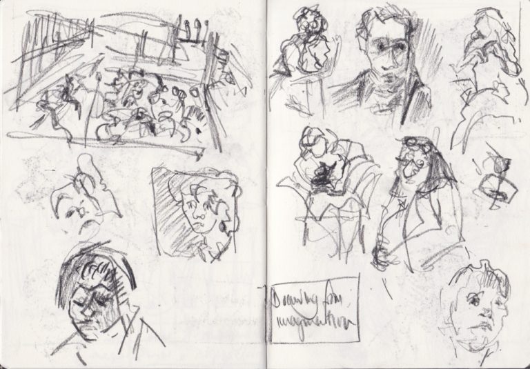 Drawing in the Dark: Developing a Visual Language