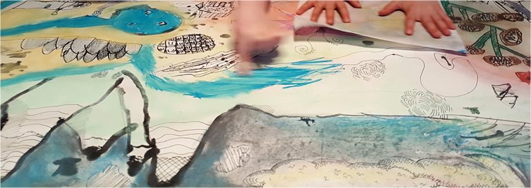 Pathway: Mixed Media Land And City Scapes