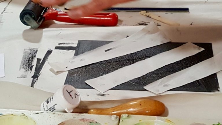 Making Monotypes Inspired by Degas