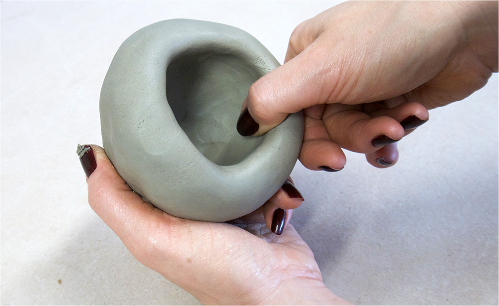 Fruit Pinch Pot Project