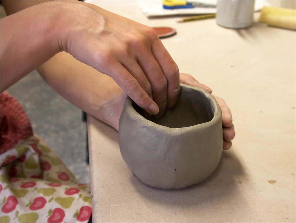 Fruit Pinch Pot Project