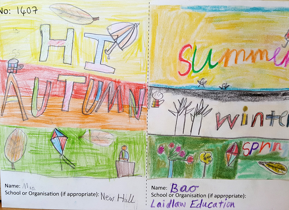 The Two Halves Drawing Project by AccessArt