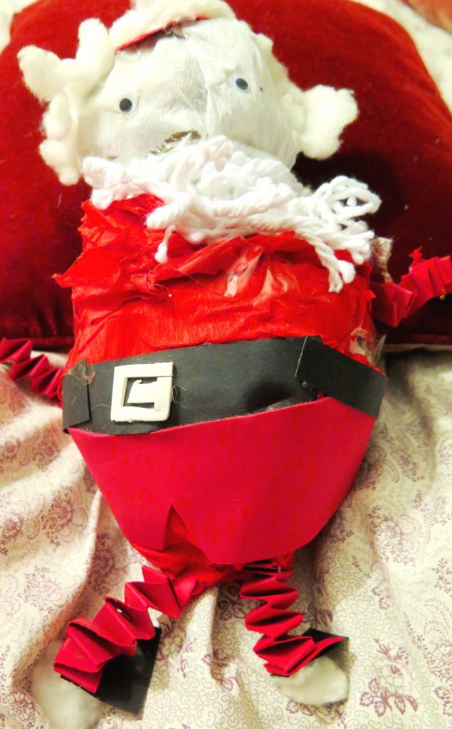 Santa comes in all Shapes and Sizes: Yr 3 Make Bouncing Santas!