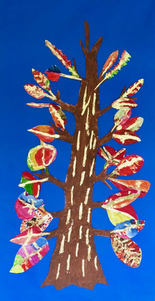 Inspired! ‘The Tree’ by Year One and Two at Hauxton Primary School