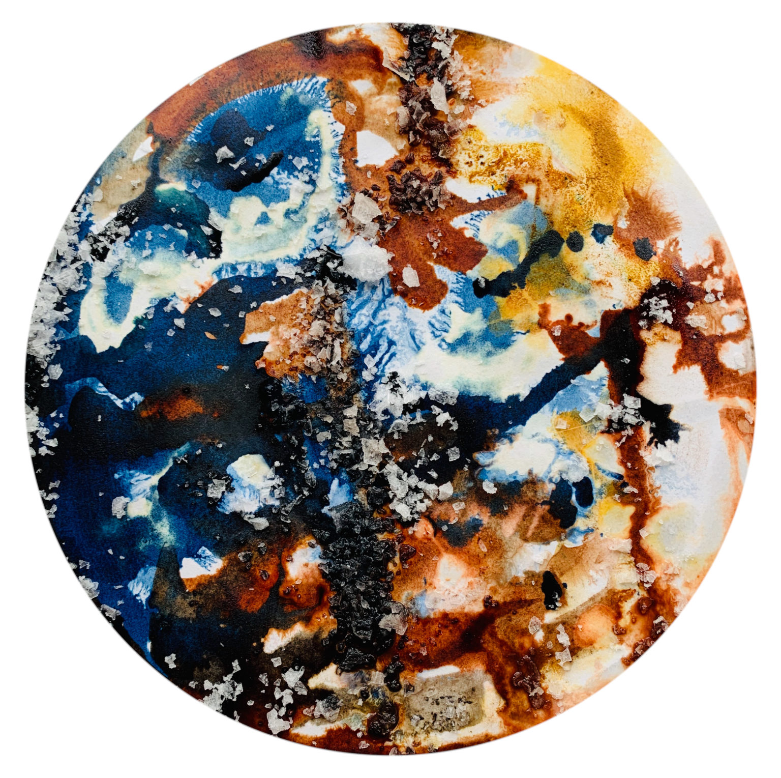 Drawable: Globe Paintings by Stephanie Cubbin