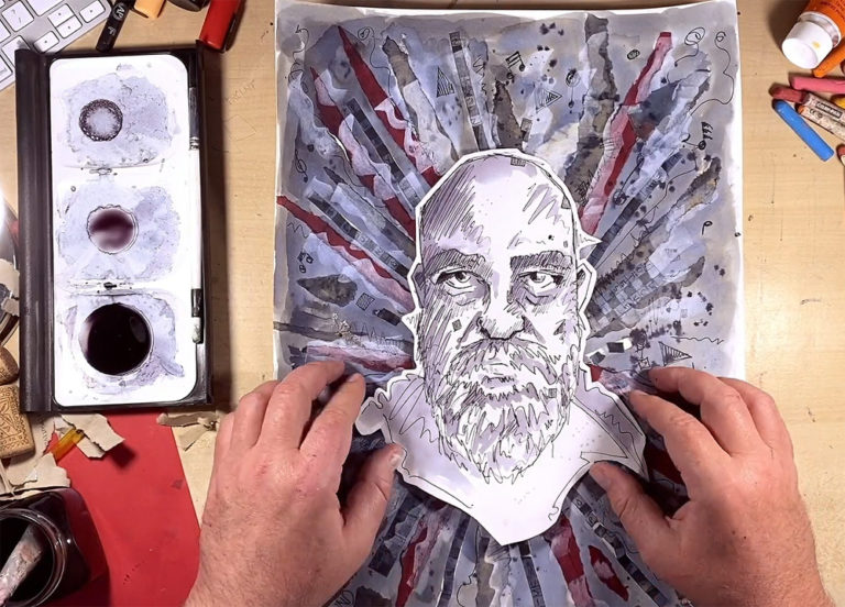 DrawAble: Making Layered Portraits by Mike Barrett Part Two