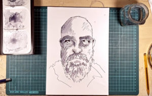 DrawAble: Making Layered Portraits by Mike Barrett Part One