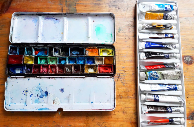 DrawAble: Exploring Through Watercolour by Emma Burleigh Part One