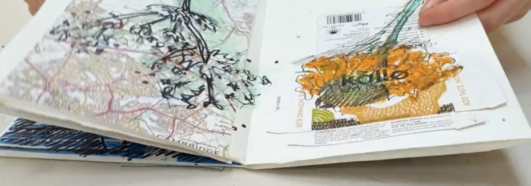 DrawAble: Making a Folded Sketchbook By Paula Briggs
