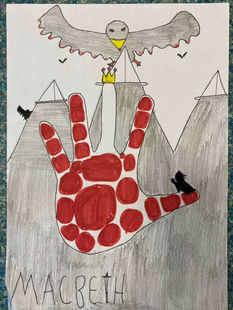 Exploring Macbeth Through Art: Light and Dark Posters