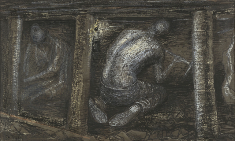 Pathway: An Exploration of Coal Mining, Inspired By Henry Moore