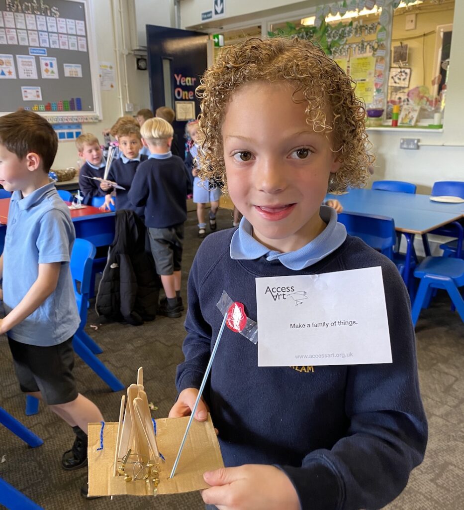 Adapting AccessArt: Playful Making Inspired by Nnena Kalu