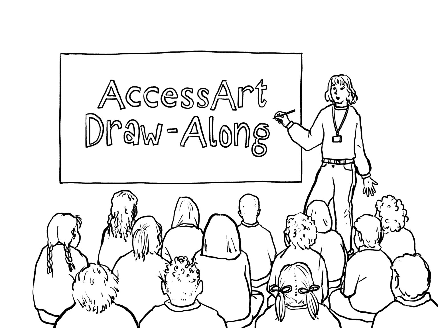 25 Year Celebration: The AccessArt Draw-Along