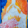 Adapting AccessArt: Monoprint and Painting: The Great Fire of London