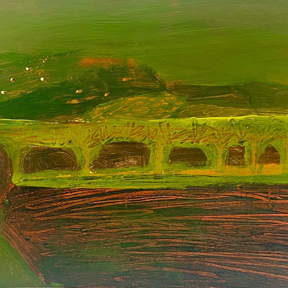 Manipulating Forms in Landscape Painting